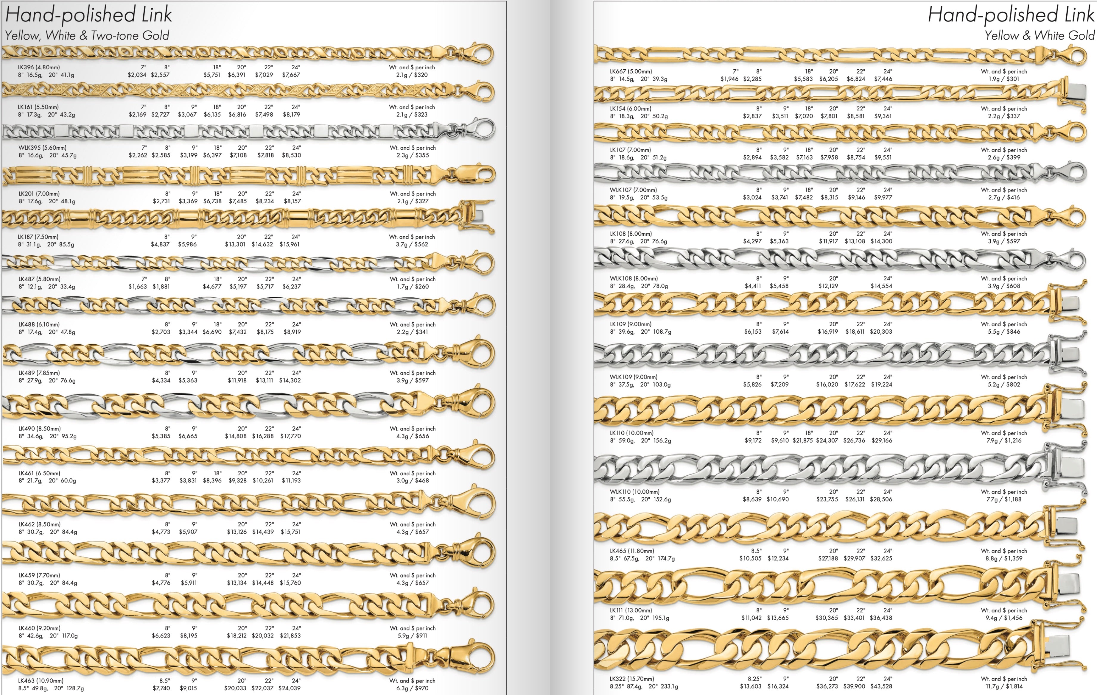 14k Gold Figaro Chains – The Wholesale Jeweler